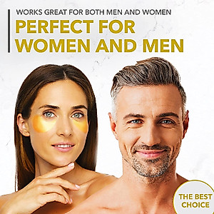 Arvesa Under Eye Patches - Eye Mask For Puffy Eyes And Dark Circles Reduce Wrinkles & Bags - Skin Treatment Pads Anti Aging Moisturizer Mask For Women Gift Eye Gel Pads