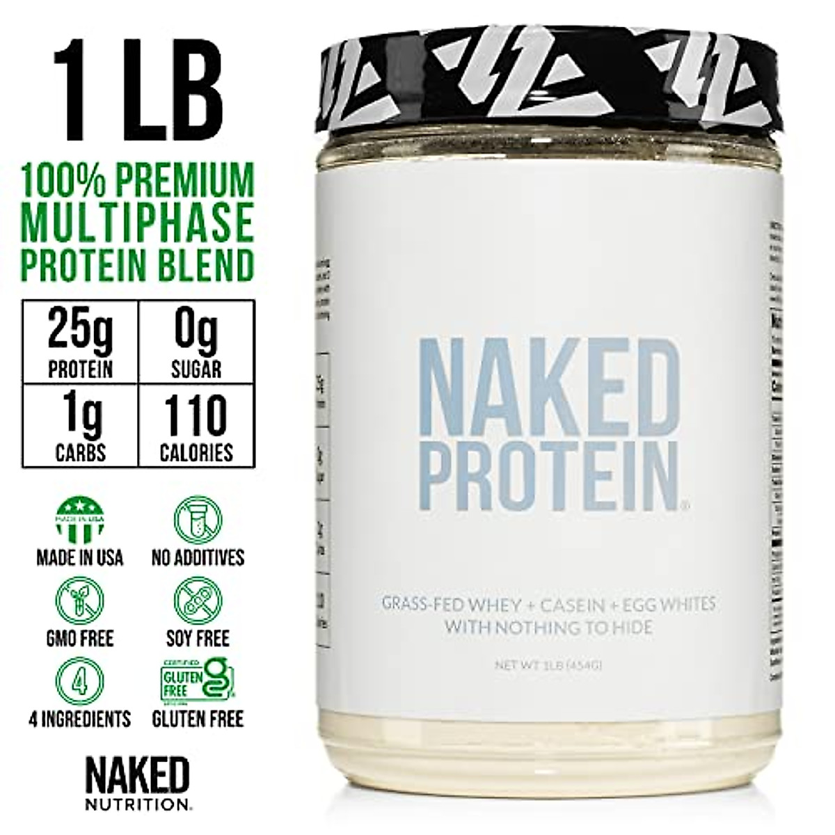 Naked Protein Powder Blend - Egg, Whey and Casein Protein Blend