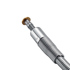 Lanceler Stainless Steel Hose 38 Inch for All Commercial Kitchen Sink Faucets Flexible Hose Replacement (96CM 38")