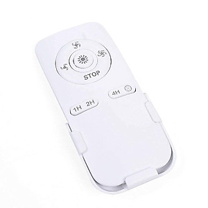 Ceiling Fan Light,22 Inch 64W 3 Colors 3 Speeds Round Retro Wood Remote Control Indoor Flush Mount Ceiling Fan Light