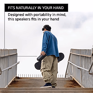 Sony SRS-XE300 X-Series Wireless Portable-Bluetooth-Speaker, IP67 Waterproof, Dustproof and Shockproof with 24 Hour Battery, Black