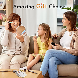 Terresa-Beauty Eyebrow Tweezers Women Professional, 4 in 1 Precision Tweezer Set, Facial Hair Plucking, Ingrown Hair Remover, Multicolor