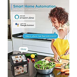 owltron 2 PCS 1080P Indoor Camera Security Camera Baby Monitor with Camera Surveillance Indoor Compatible with Alexa, Pet Camera with APP 2-Way Audio Motion Detection Night Vision (T1)