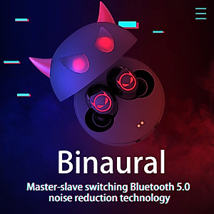 AMAFACE Wireless Earbuds,Bluetooth in Ear Headphone with Microphone Comfort&Lightweight Earphone with Noise Cancellation,3D Surround Stereo Bass,Long Life Portable Mini Charging Case for Sport.