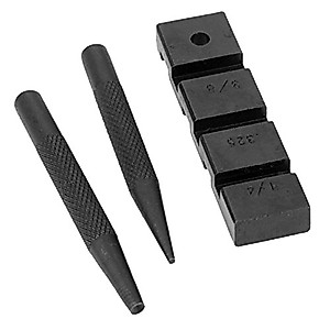 Hicello 3PCS Pocket Chainsaw Breaker, Chain Saw Repairing Mending Tool Set, Rivets and Link Removal Tool for Punch and Joiner Professional Chain Breaker Joiner Mending Kit