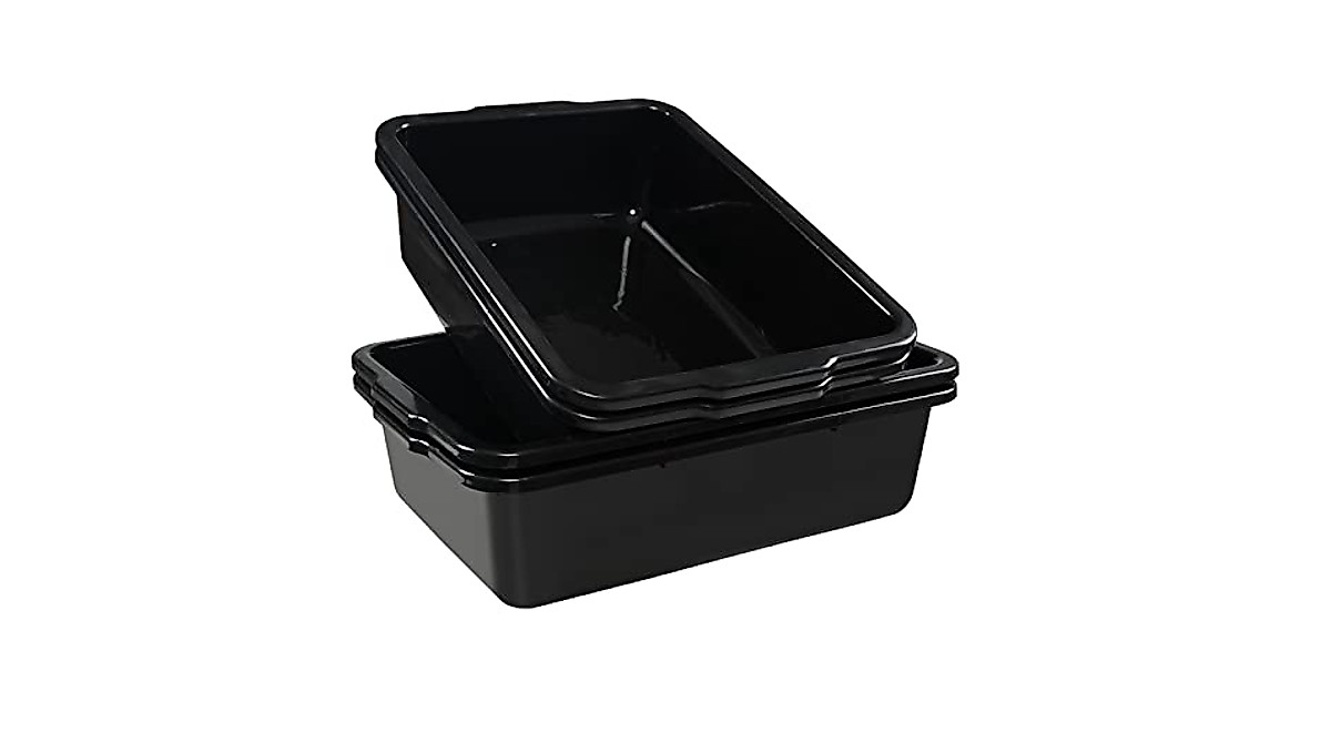 Gainhope 4 Pack Commercial Bus Box - Durable & Versatile