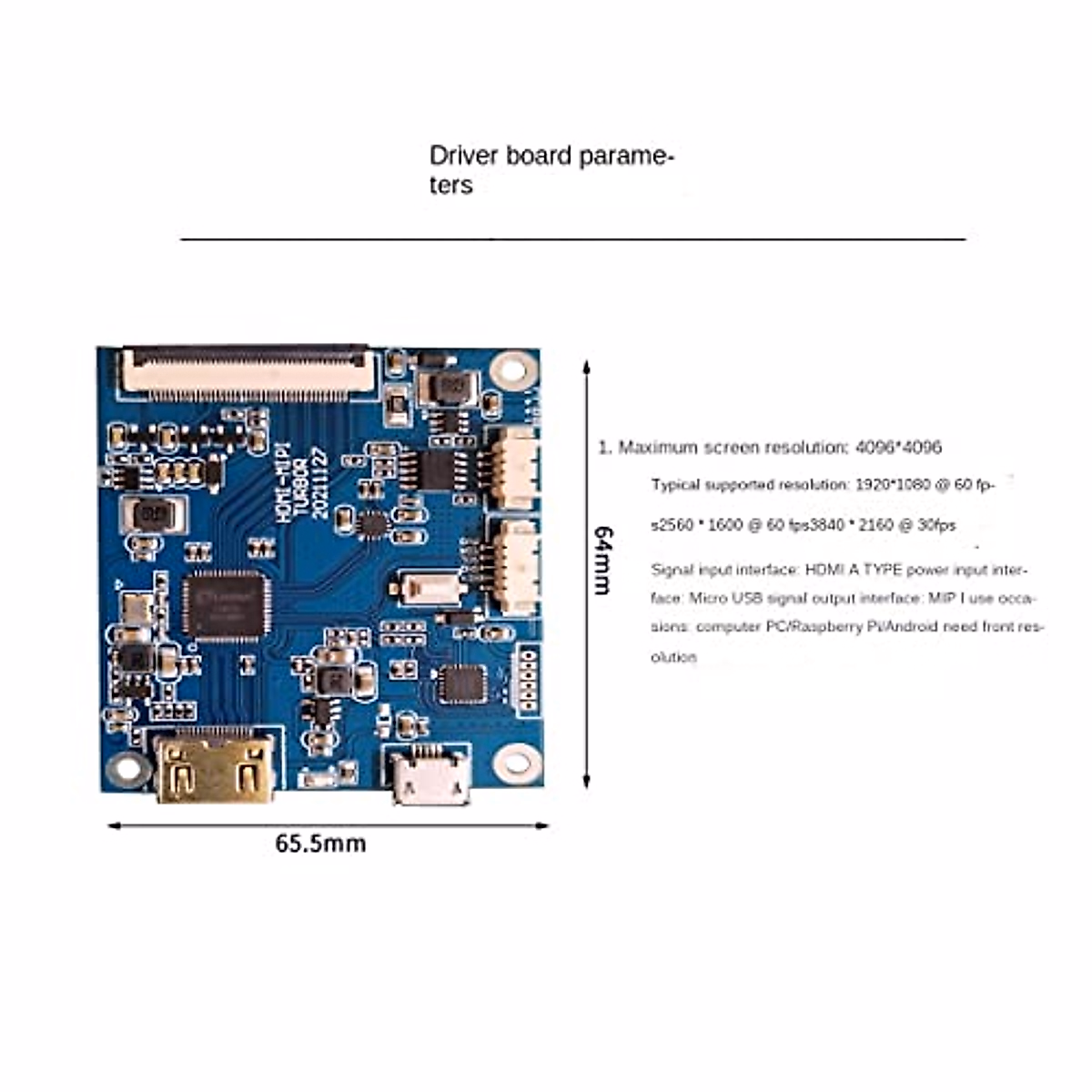 MEIFA 8.8 Inch Strip LCD Screen 1920X480 HSD088IPW1 -Compatible Driver Board Second Monitor Aida64 Sub Display