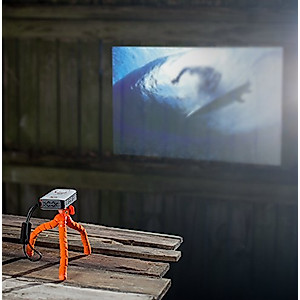 XSories X-Project, Portable LED Pocket Projector + Media Player, Micro SD Card input, USB connectivity, 4GB Memory, Onboard Speaker