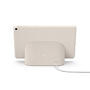 Google Pixel Tablet with Charging Speaker Dock - Android Tablet with 11-Inch Screen, Smart Home Controls, and Long-Lasting Battery - Porcelain/Porcelain - 128 GB