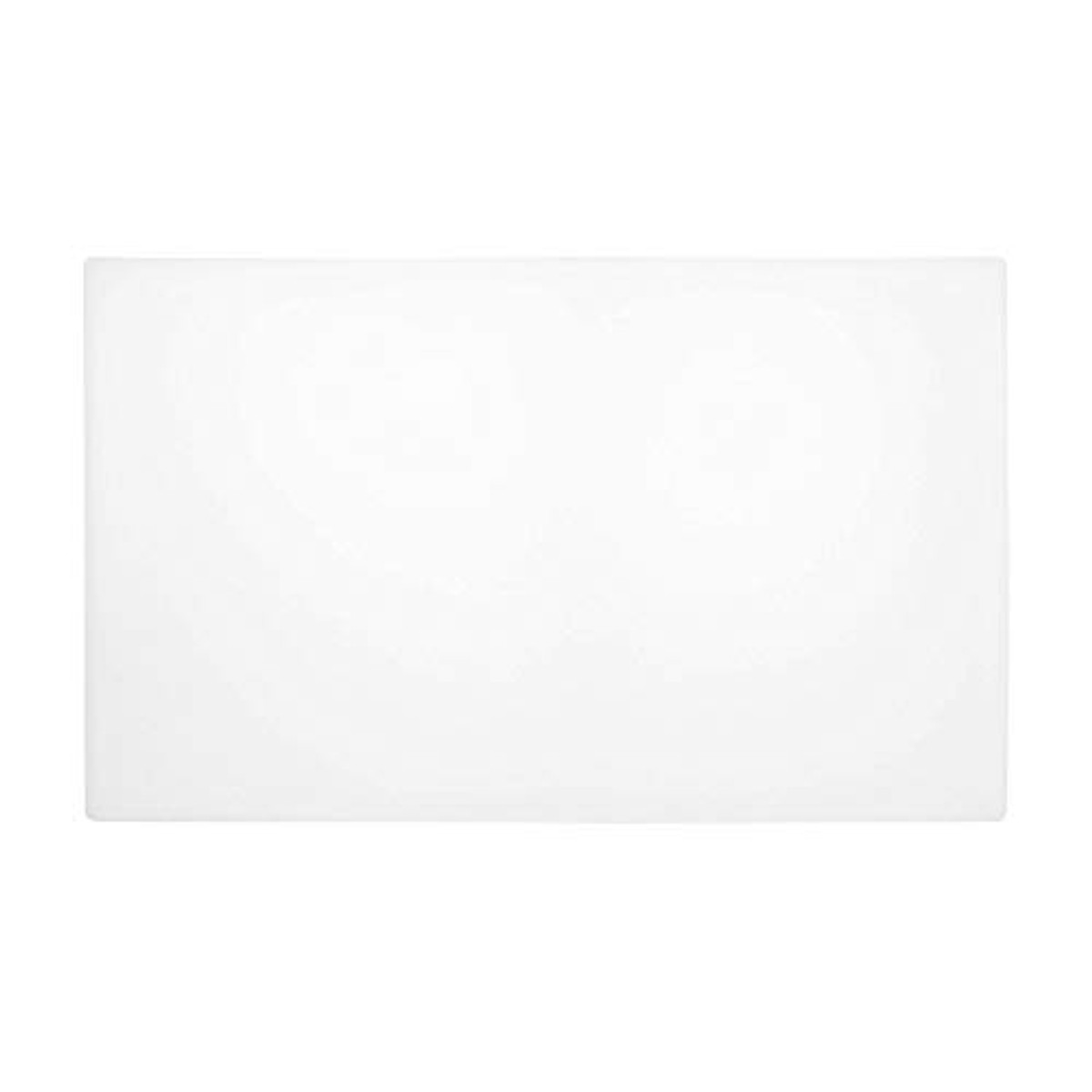 Thirteen Chefs Plastic Cutting Board - Large Commercial Chopping Boards - White, 30 x 18 Inch
