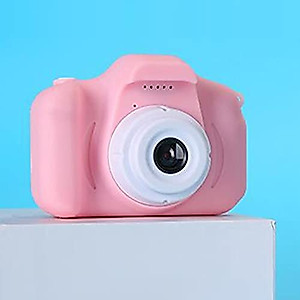 Leyeet Digital Camera 2. 0Inch HD 1080P Dual Lens Children Digital Camera Video Recorder Christmas Birthday Gifts