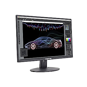 Sceptre 24" Professional Thin 75Hz 1080p LED Monitor 2x HDMI VGA Build-in Speakers, Machine Black (E248W-19203R Series)