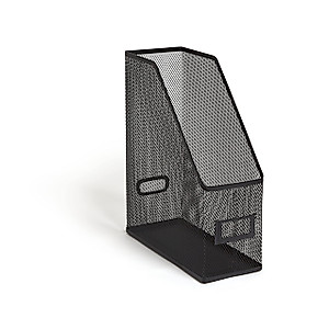 TRU RED TR57569-CC Metal Magazine File, Matte Black, Each (TR57569)