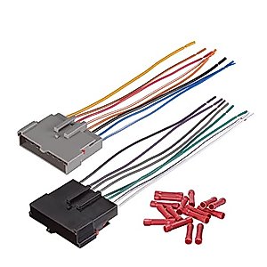 Bingfu Wiring Harness for Select 85-04 Ford Lincoln Mazda Mercury Nissan Car Stereo Radio Wire Harnesses XA82 for Aftermarket Stereo Installation