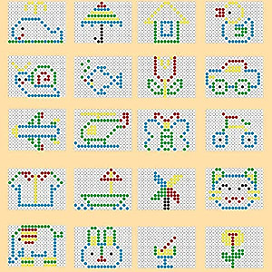 Large Magnetic Drawing Pad for Kids Toddlers, Montessori Magnetic Dots Board with Magnet Pen & Beads Magnetic Dot Art, Colorful Doodle Board Educational Preschool Toy for 3+ Years Old Boys Girls (A)