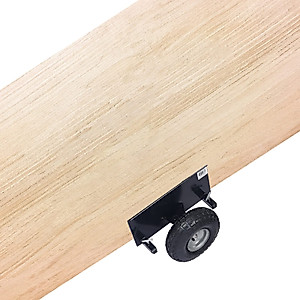 TehRecBT Door Dolly Panel Mover, 600-Pound Weight Capacity, Panel Dolly Drywall Dolly Wood Mover with 10" Pneumatic Wheels