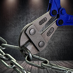 Bates- Bolt Cutter, 14", Chain Lock Cutter Heavy Duty, Bolt Cutters Heavy Duty for Locks, Screw Cutter, Chain Link Fence Cutter, Bolt and Wire Cutter, Chain Lock Cutters, Bolt Cutter Tool, Boltcutters