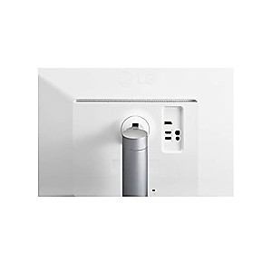 LG 27UL650-W Monitor 27" 4K UHD (3840 x 2160) IPS Display, VESA DisplayHDR 400, sRGB 99% Color Gamut, Radeon FreeSync, 3-Side Virtually Borderless Display- White
