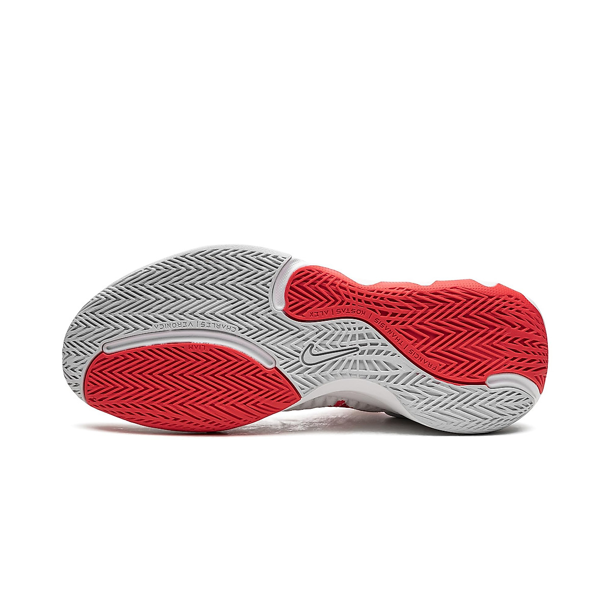 Nike Giannis Immortality Mens Shoes Size 13, Color: White/Red