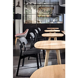 Stone 'Cafe' Table. All solid Hardwood. Highest quality on Amazon.