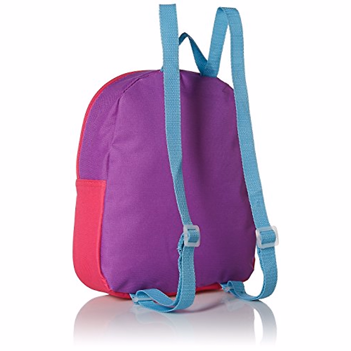 Disney Girls' Doc McStuffins Miniature Backpack, HOT Pink/Purple/Blue, 11" X 9" X 2.75"
