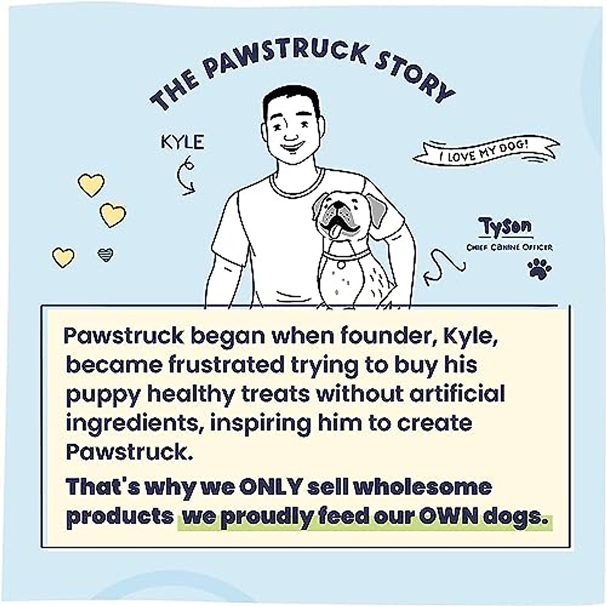 Pawstruck All-Natural 3-5" Bully Sticks for Small Dogs & Puppies – Single Ingredient, Low Odor & Rawhide-Free Dental Chew Treat Bones - 100% Real Beef with No Artificial Preservatives - 8 oz Bag