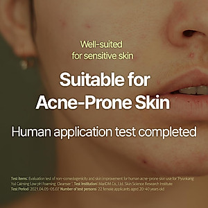 Pyunkang Yul Calming Low pH Foaming Cleanser | Daily Face Wash & Makeup Remover with Tea Tree, Centella Asiatica, 5 Hyaluronic Acids that Removes Dead Skin Cells, Hydrates Skin - 150ml 5.07 Fl.Oz.