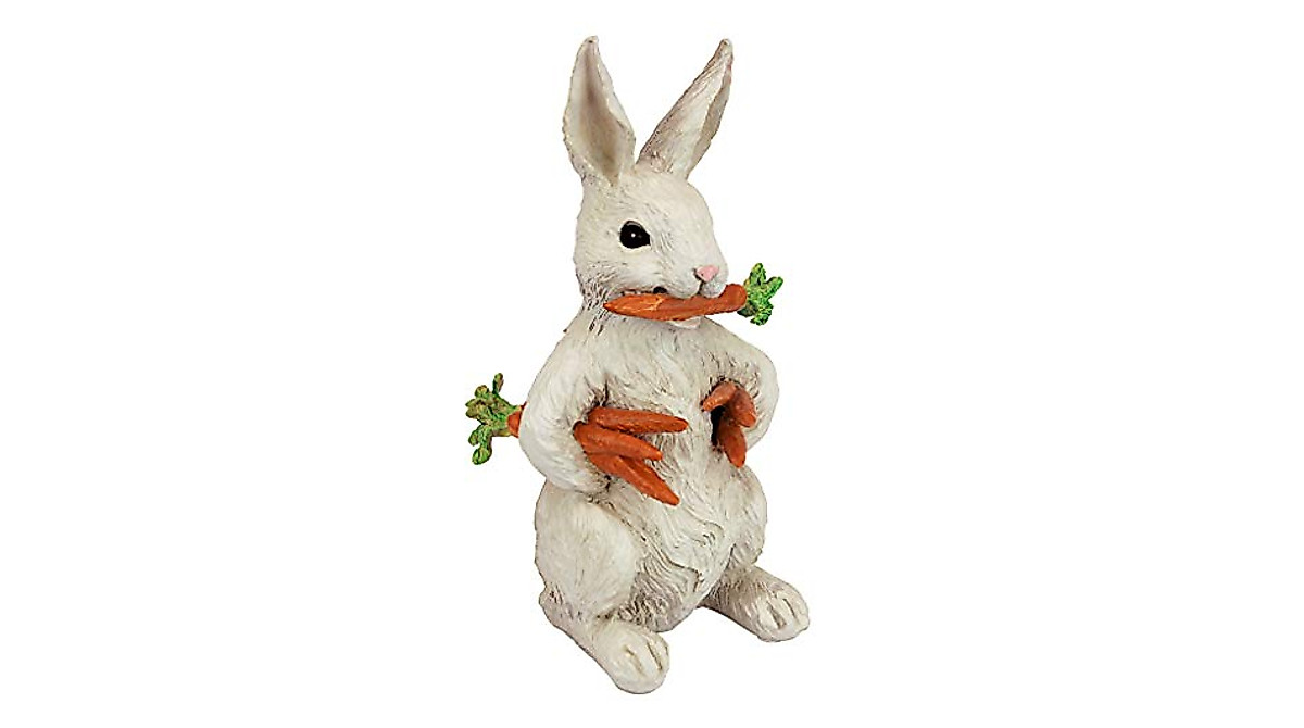 Charming Design Toscano Rabbit Garden Statue - Easter Decor