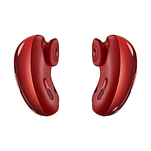 Samsung Galaxy Buds Live, True Wireless Earbuds with Active Noise Cancelling (Wireless Charging Case Included) - Bulk Packaging - Mystic Red
