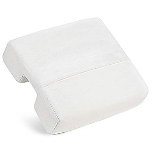New Version, A Bit Firmer. Eyeglass Pillow Pad for Glasses and Airpods, Comfortably Lie on Your Side, Ear Pain Piercing CNH Pillow, Great Gift, Earbuds Airpods Cushion, Earphones, Hearing Aids Glasses