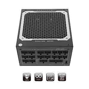 Antec Signature Series SP1300, 80 PLUS Platinum Certified, 1300W Full Modular with OC Link Feature, PhaseWave Design, Full Top-Grade Japanese Caps, Zero RPM Mode, 135 mm FDB Silence & 10-Year Warranty