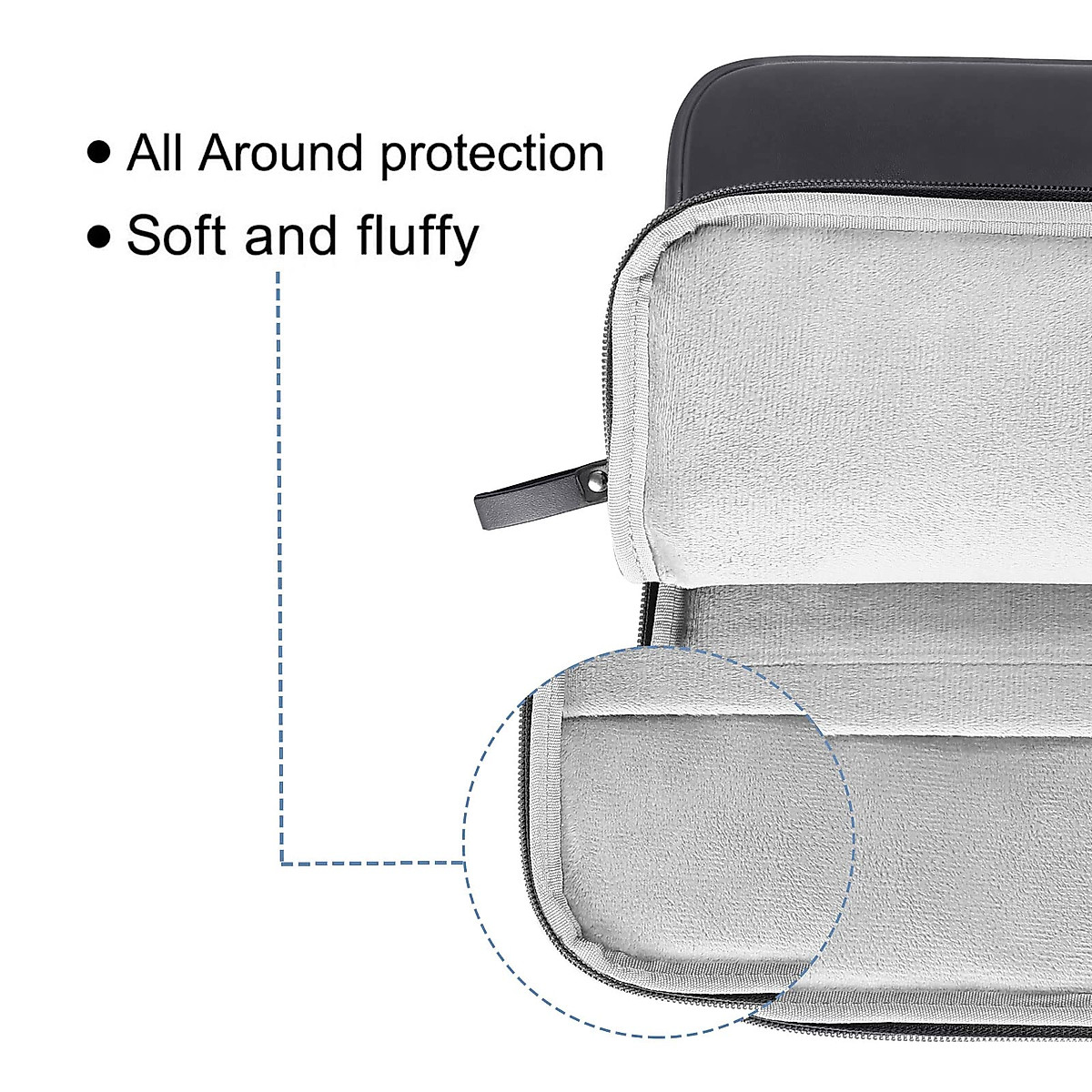 MOSISO Laptop Sleeve Bag Compatible with MacBook Air 15 inch 2024 2023 M3 M2/Pro 16 2023-2019 M3 A2991 M2 A2780 M1 A2485 A2141, 15-15.6 inch Notebook, PU Leather Padded Bag Waterproof Case, Space Gray