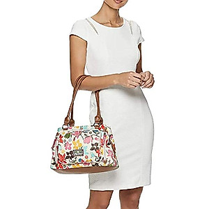 Lily Bloom Maggie Satchel Handbag (Pop Art Posy)