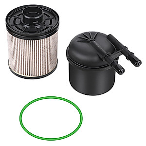 6.7 Powerstroke Fuel Filter - Compatible with 2011-2016 Ford F-250 F-350 F-450 F-550 Super Duty 6.7L V8 Diesel - Replace FD-4615 BC3Z-9N184-B - 5 Micron Fuel Filter Water Separator Kit