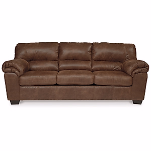 Signature Design by Ashley Bladen Faux Leather Sofa, Brown