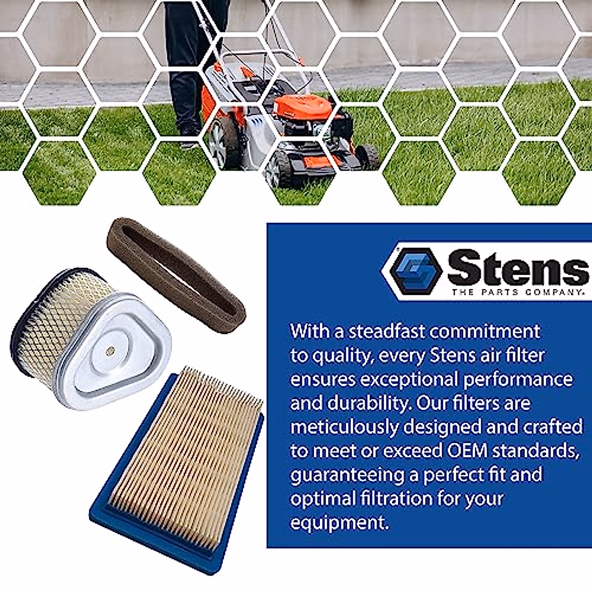Stens Air Filter 605-712 Compatible with/Replacement For: Hilti DSH700 and DSH900 cut-off saws 261990