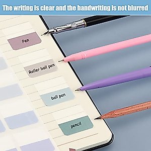 240 Pcs 1Inch Sticky Index Tabs, Colored Book Sticky Tabs for Notebooks, Repositionable Page Tabs for Notebooks File Classification,12 Colors(1 Inch)