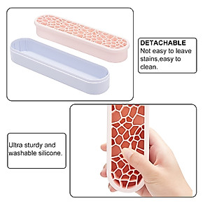 GORGECRAFT Sew Desktop Organizers Multipurpose Painting Pen Holder Stand Sewing Craft Tool Holder Storage Box for Stash and Store (Pink)