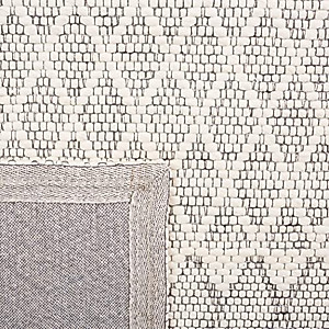 Safavieh Marbella Collection Accent Rug - 3' x 5', Ivory, Handmade Trellis Wool, Ideal for High Traffic Areas in Entryway, Living Room, Bedroom (MRB175A)