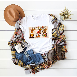 Fall Thankful Gnomes Sublimation Transfer, Ready to Press, Fall Sublimation Transfer, Autumn, Coffee, Harvest, Ready to Use, Sub, Shirt/Mug Sizes (Child x1-6") (Mug x1-3")