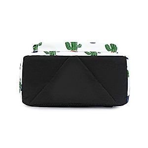 Joymoze Waterproof Cute School Backpack for Boys and Girls Lightweight Chic Prints Bookbag Cactus