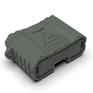 FATBEAR Designed for Sony WF-1000XM3 Tactical Military Grade Drop Protection Thick Solid Armor Cover Case Shell (Green)