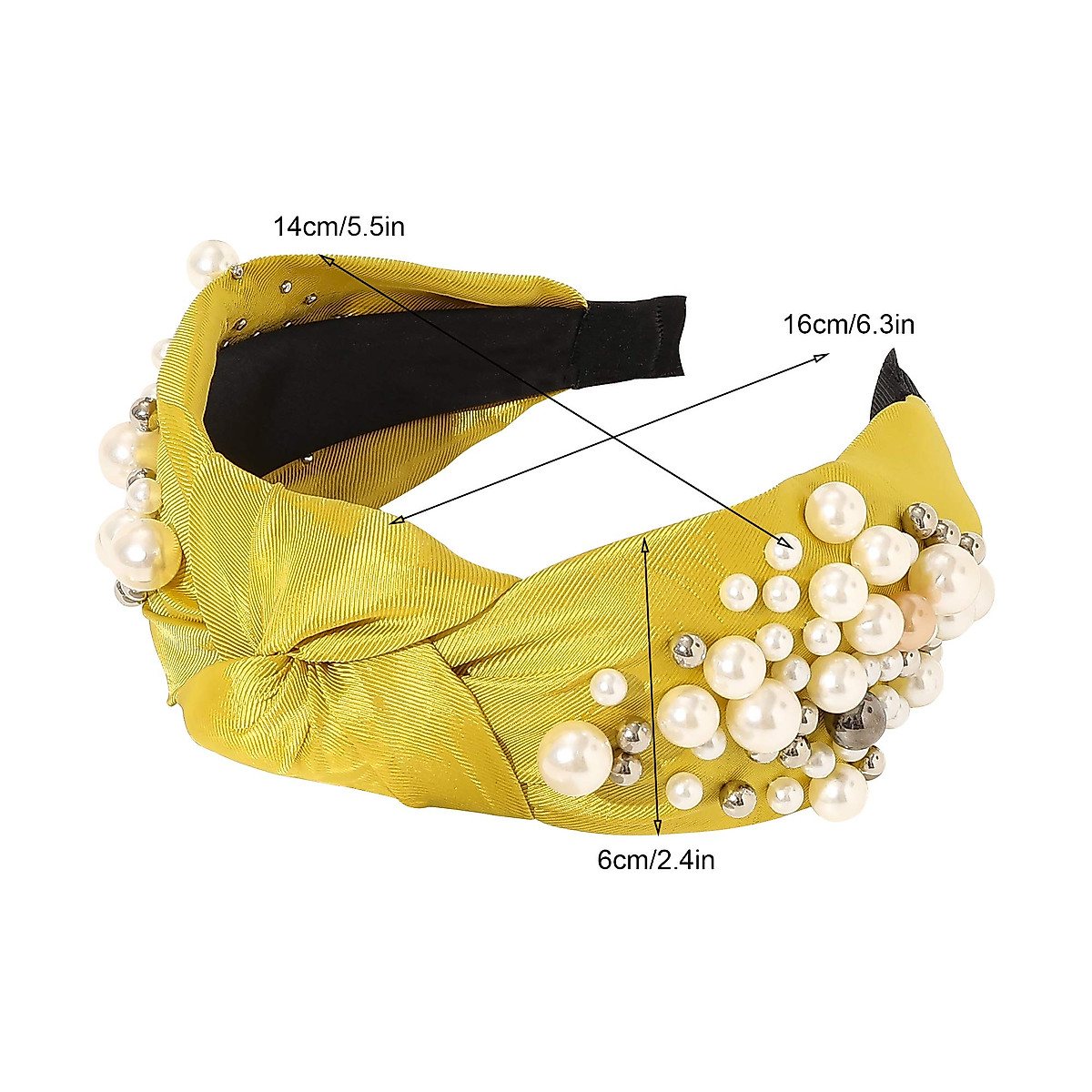 Ivyu Headbands for Women Head Bands - 6 Diademas Para Mujer De Moda Padded Hair Accessories Hairbands for Girls No Slip Fashion Cute Headband Gift for Women