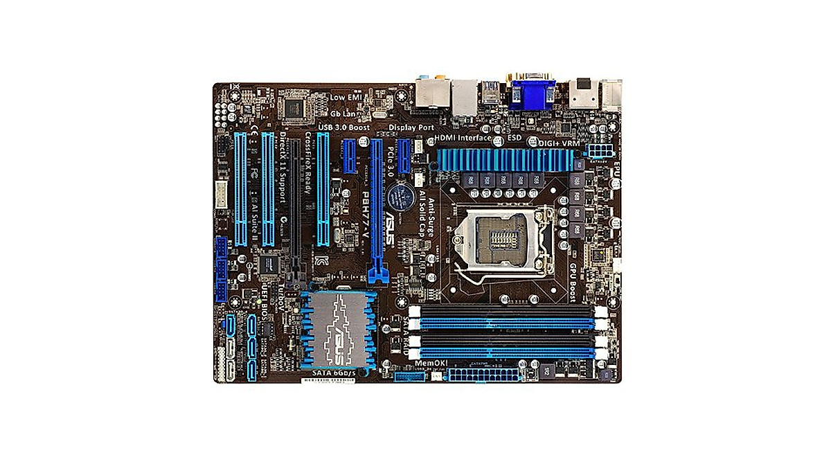 ASUS P8H77-V Motherboard - High Performance Intel H77