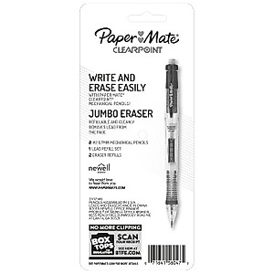 Paper Mate Clearpoint Mechanical Pencil Starter Set, 0.7mm, HB #2, 5 Count