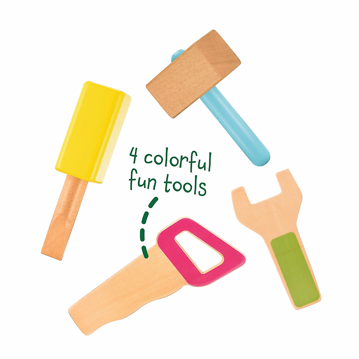 Early Learning Centre Wooden Activity Train Developmental Table, Kids Toys for Ages 12 Month, Amazon Exclusive