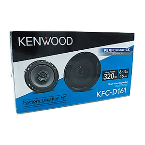 Kenwood KFC-D681C 6 X 8 -Inch 2-Way, Performance Series Car Audio Speakers - 360 Watts of Peak Power, Full Range, Shallow Mount is Perfect Factory OEM Replacements
