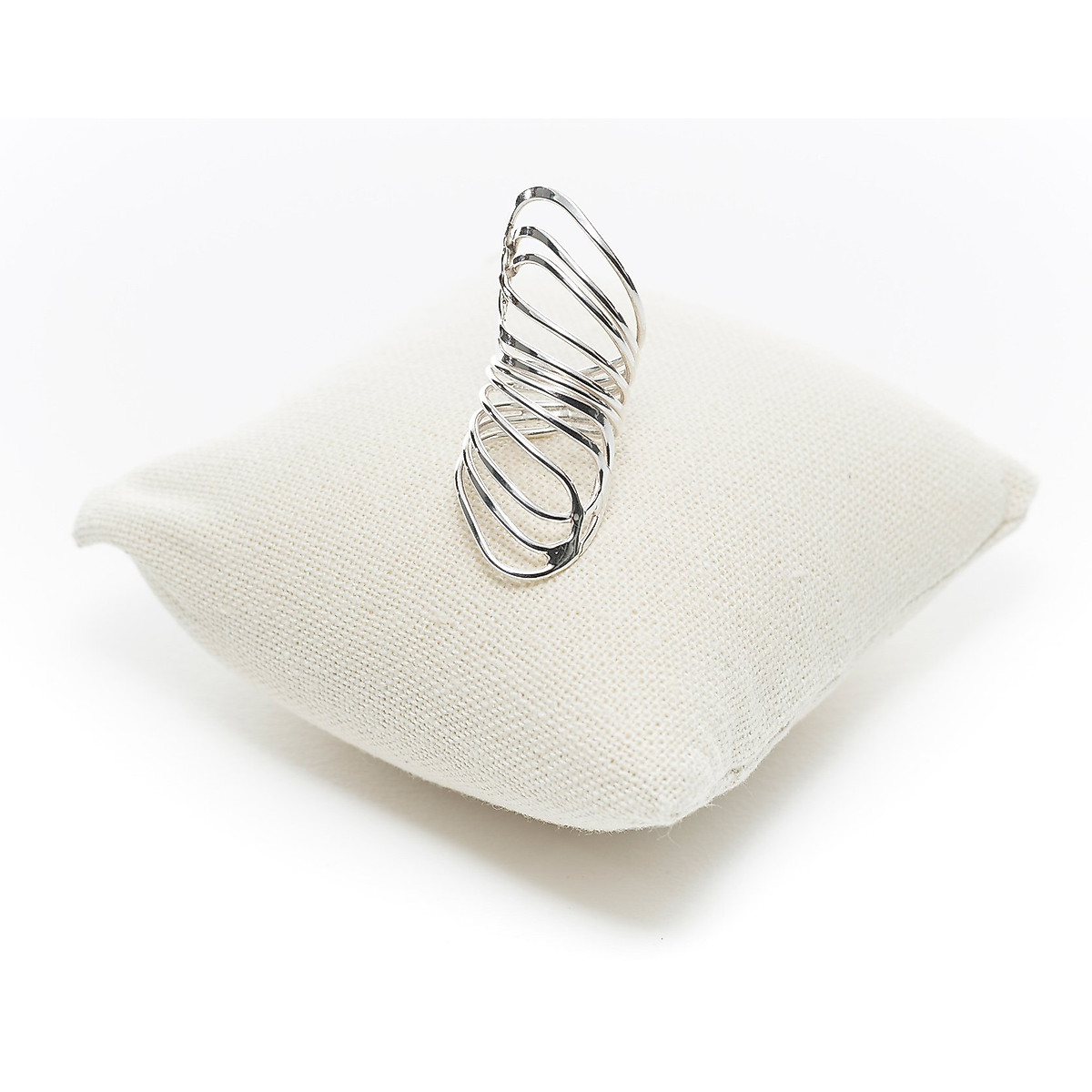 925 Sterling Silver Adjustable Ring Elegant Gift Handmade Anillo Ajustable de Plata