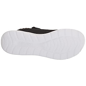 adidas womens Cloudfoam Pure 2.0 Running Shoe, Black/Black/Sandy Beige, 5.5 US