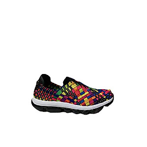 Bernie Mev Victoria Gummies Women's Walking Shoes (Black Multi, us_Footwear_Size_System, Adult, Women, Numeric, Medium, Numeric_9)
